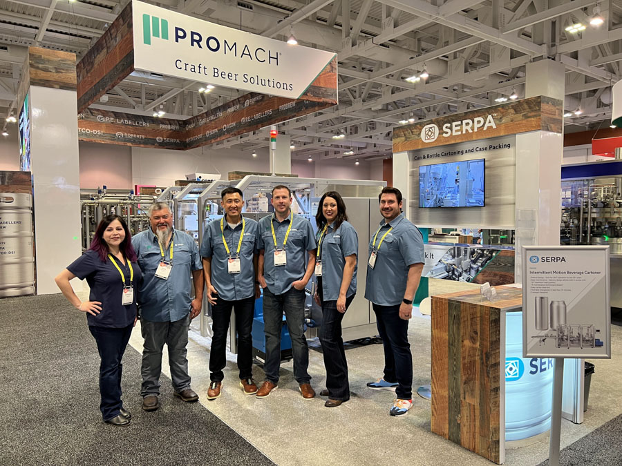 Serpa at the Craft Brewer's Conference 2023 » Packaging Equipment News